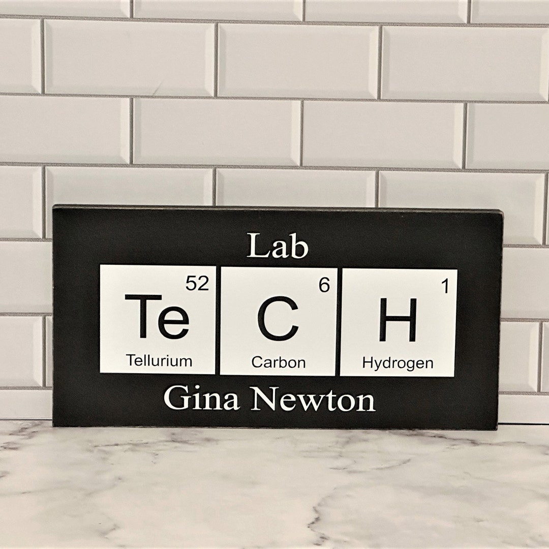 Lab Tech Gift for Him Personalized Gift ~ Lab Technician Science Gifts ...