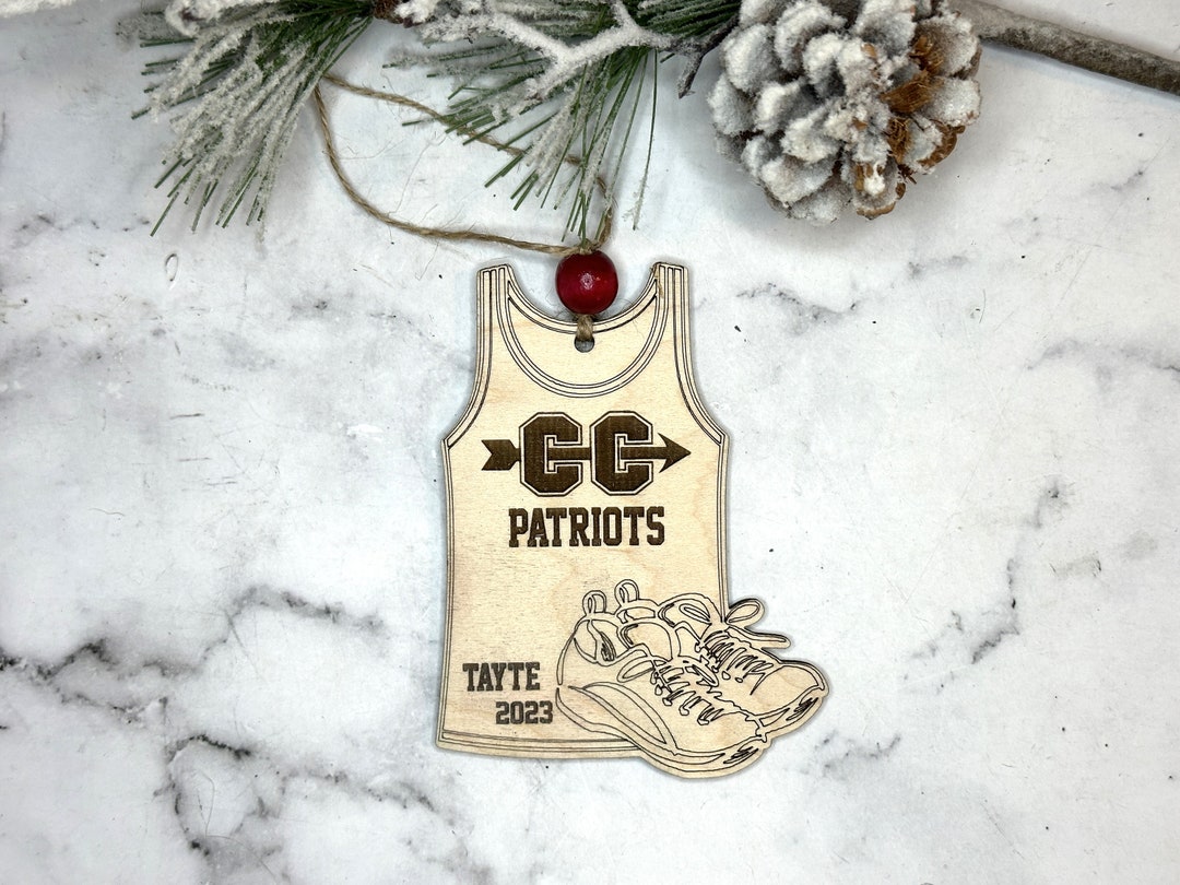 Cross Country Gifts Christmas Ornaments Personalized Gift ~ Stocking ...