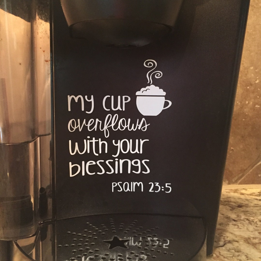 Bible Verse Coffee Station Coffee Lover's Gift My Cup - Etsy