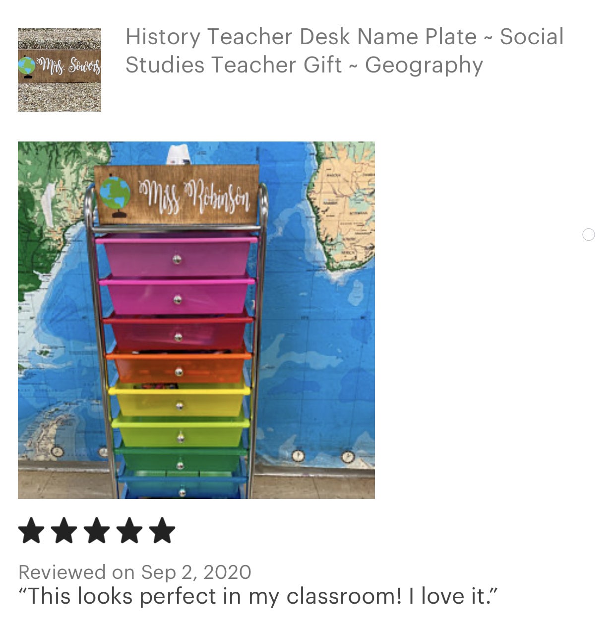 History Teacher Desk Name Plate ~ Social Studies Teacher Gift ...