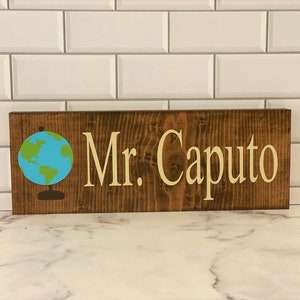 History Teacher Desk Name Plate Social Studies Teacher Gift - Etsy