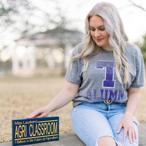 Agriculture Teacher Desk Name Plate ~ Gift for Ag Teacher ~ Future ...