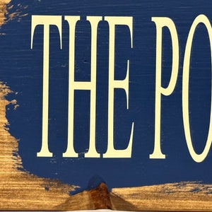 Beach House Décor Poop Deck Sign for Nautical Nursery Coastal Nursery ...