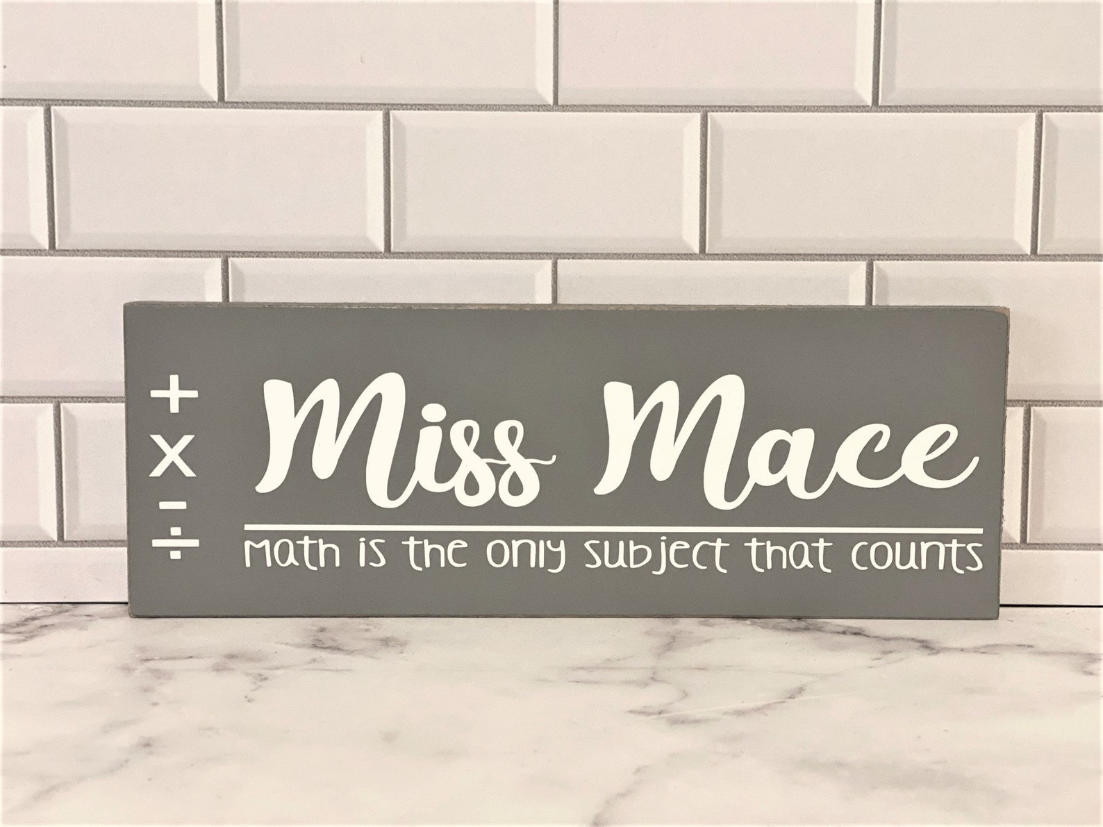 Math Teacher Gifts Gift for Teacher Math Counts - Etsy