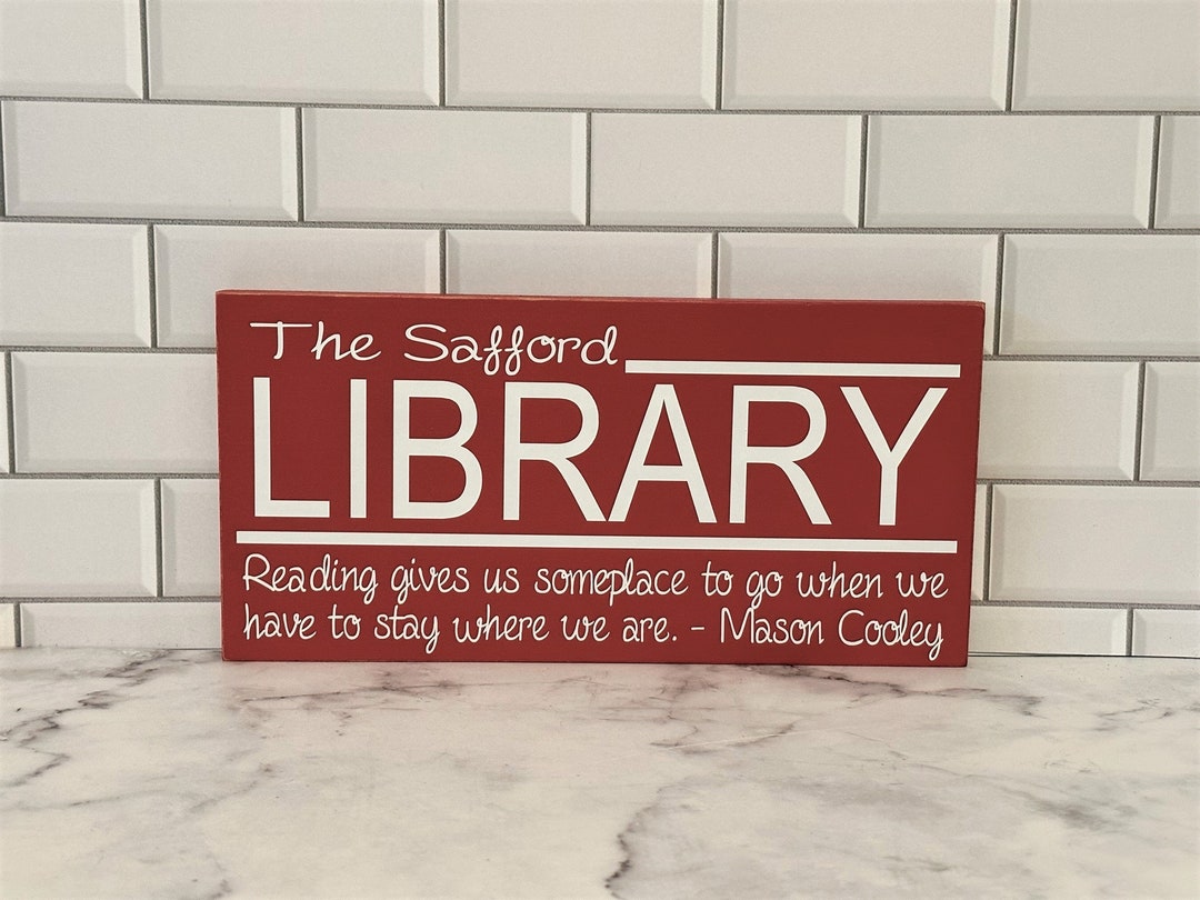 Librarian Gift for Teacher Appreciation ~ Personalized Teacher Name ...
