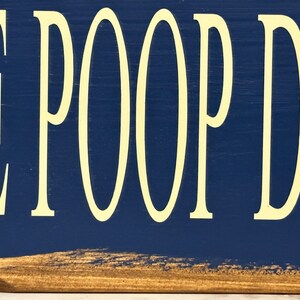 Beach House Décor Poop Deck Sign for Nautical Nursery Coastal Nursery ...