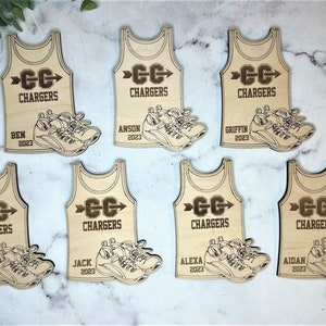 Cross Country Runner Laser Engraved Personalized Magnet With Name ...