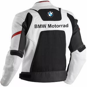 BMW Motorrad Leather Motorcycle Racing Jacket: CE Armor Protected - Etsy