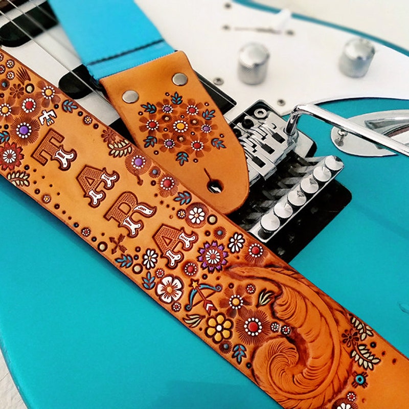 Custom Guitar Strap - Etsy