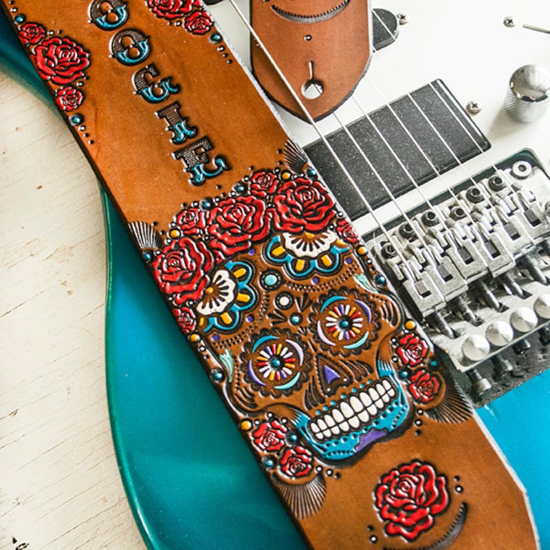 Personalized Guitar Strap - Etsy