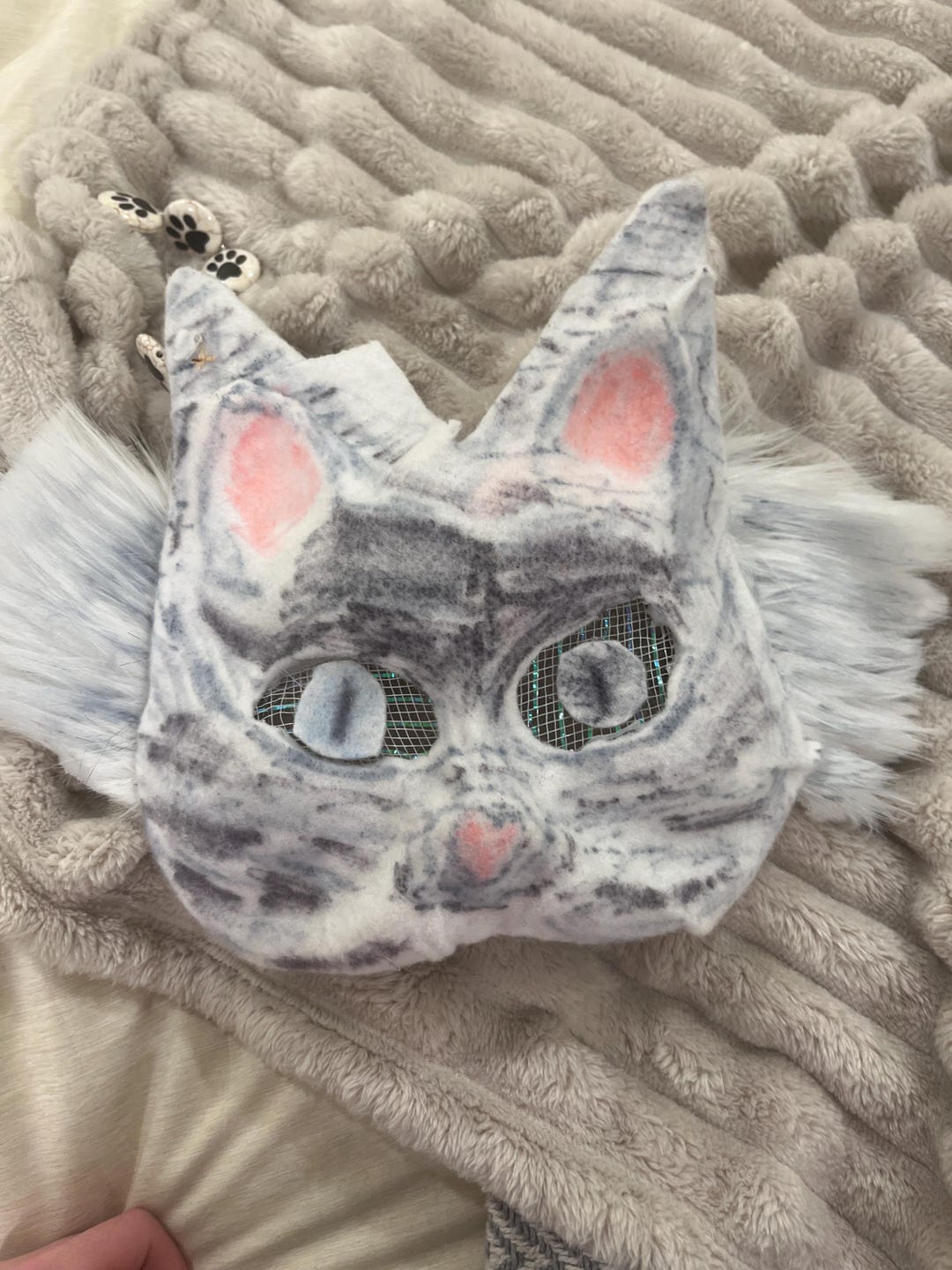 Hand Crafted Therian Mask - Etsy