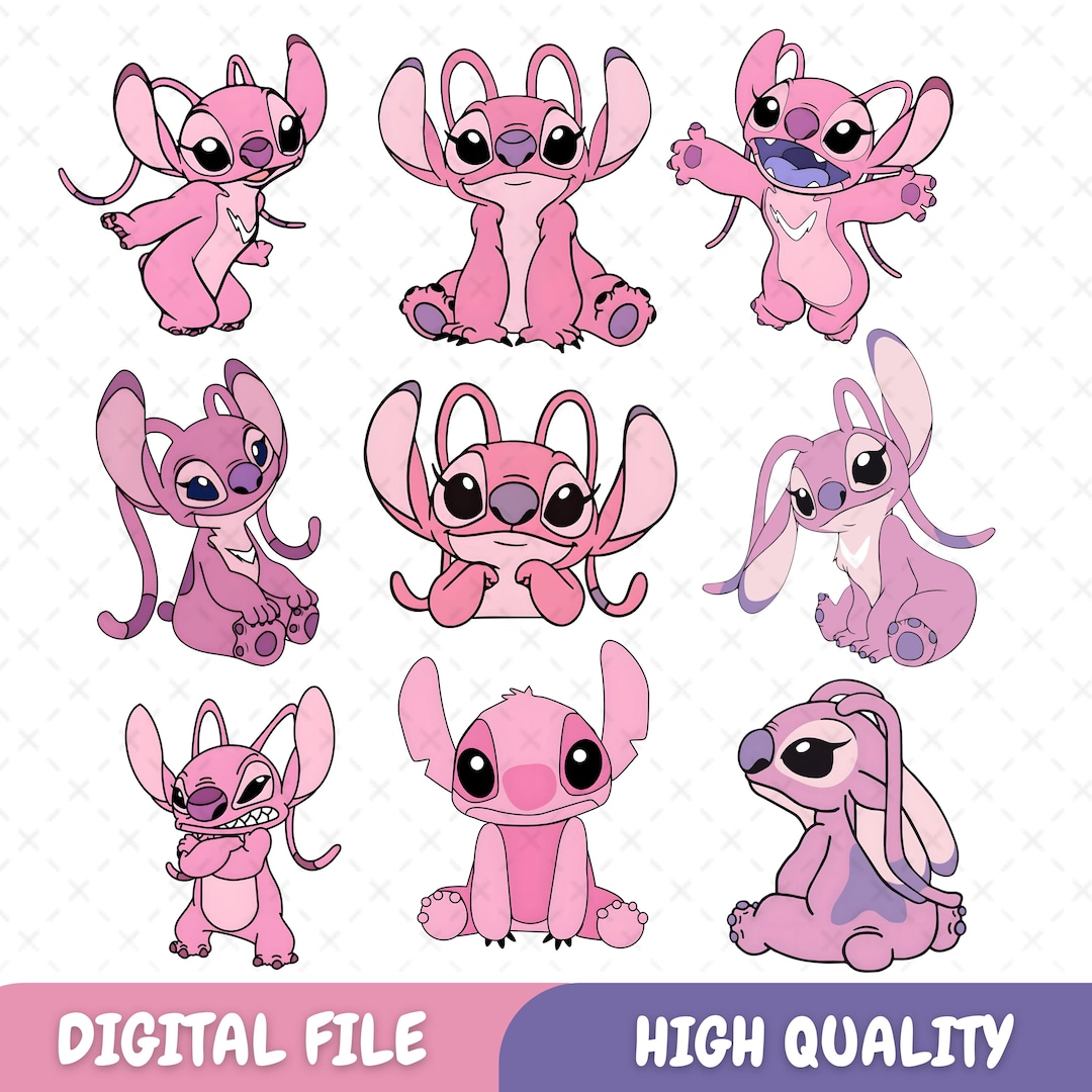 Angel Png, Stitch Angel Png, Stitch and Angel Png, Disney Kids Png ...