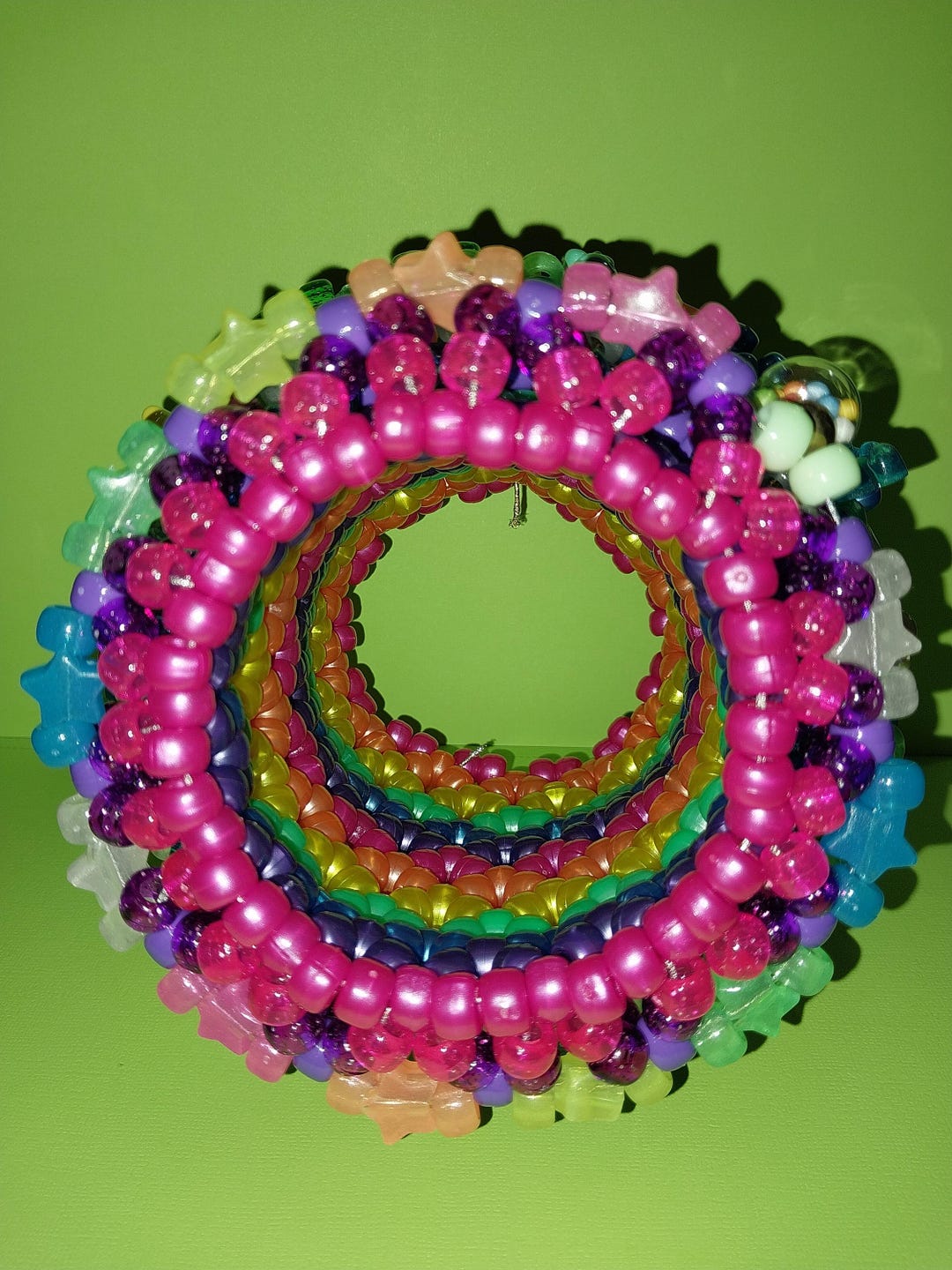 Rainbow Decora Kandi Rotator Cuff - Etsy