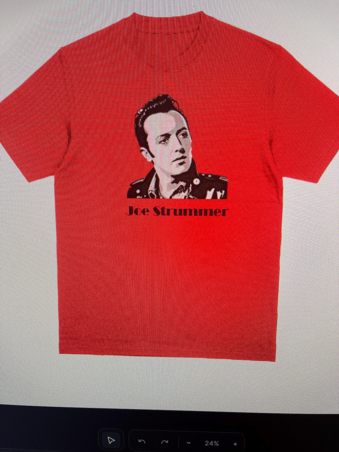 Joe Stummer of the Clash Fan Art - Etsy