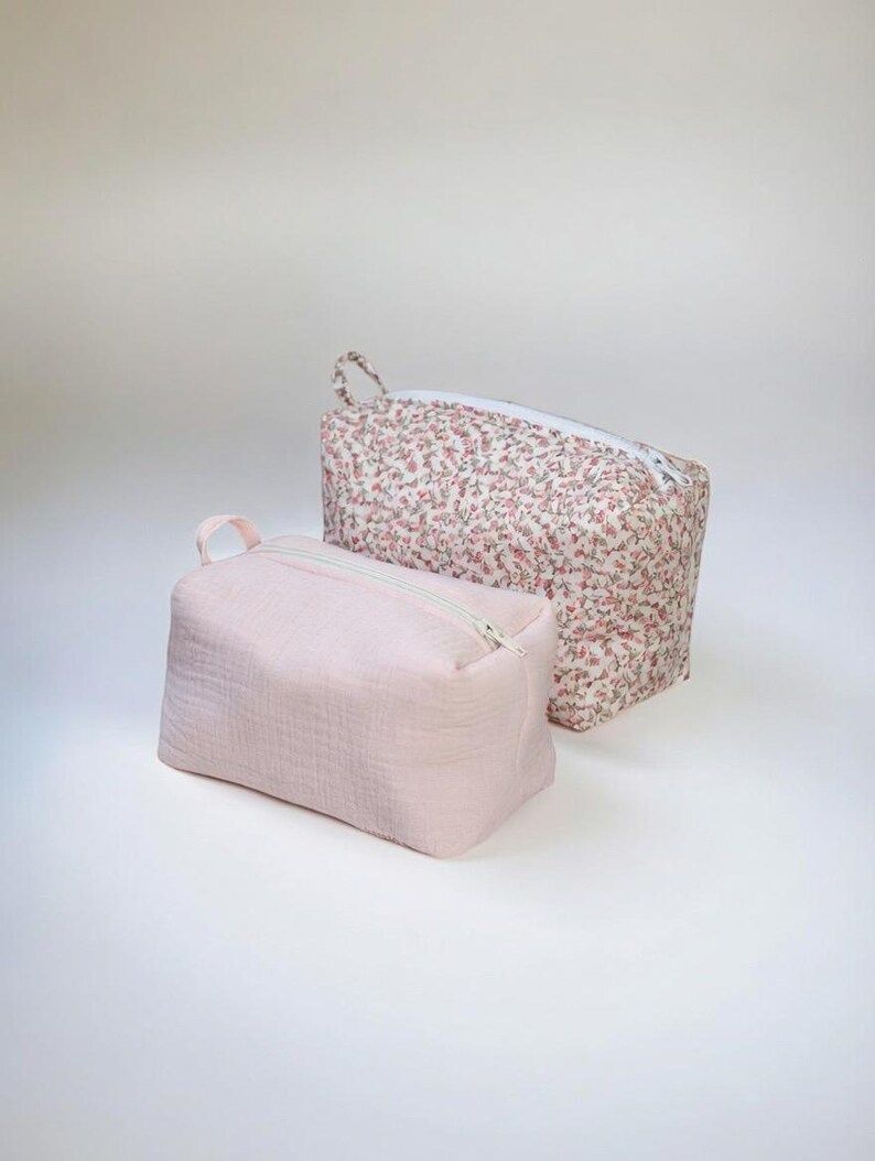 Cosmetic Bag Sewing Patterns Bundle - Makeup Bag PDF Patterns - Zipper ...