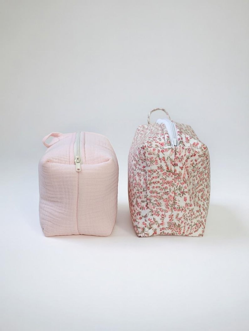 Cosmetic Bag Sewing Patterns Bundle - Makeup Bag PDF Patterns - Zipper ...