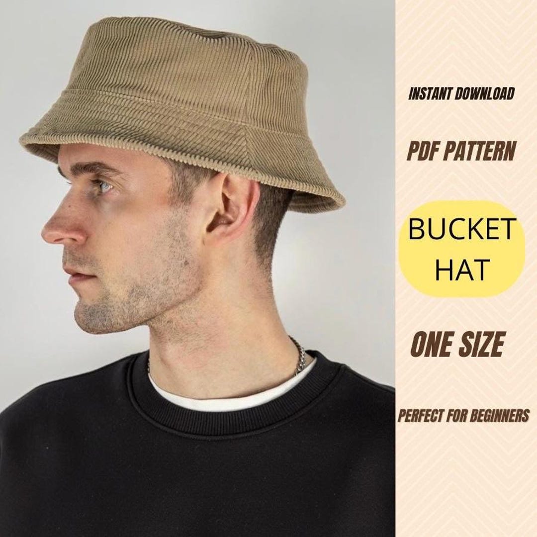Bucket Hat Sewing Pattern PDF - Easy DIY Hat Pattern - Beginner ...