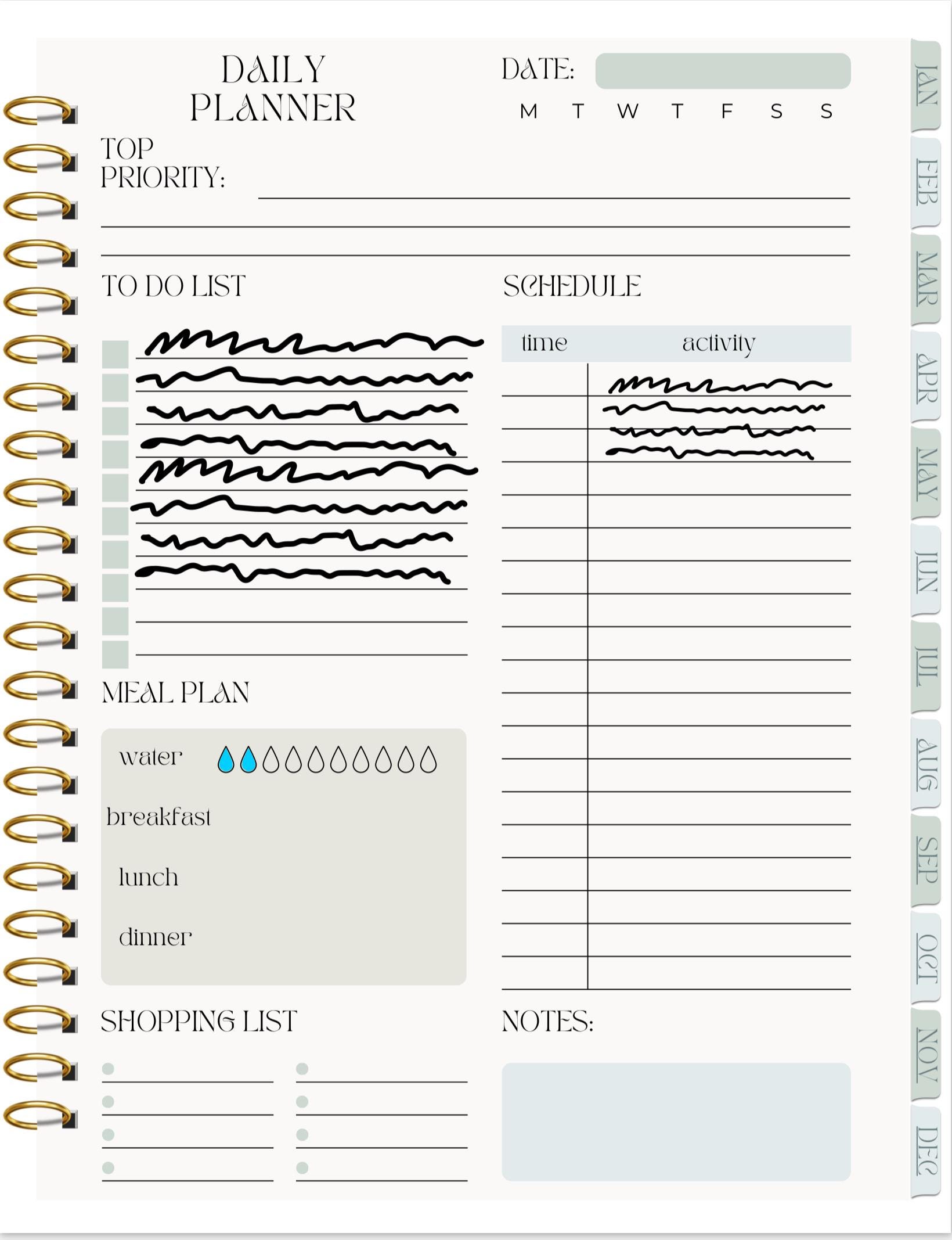 Digital Planner - Etsy