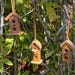 Mini Clay Birdhouse - Handmade Tiny Sculpture - Hand-built - Bird Lover ...