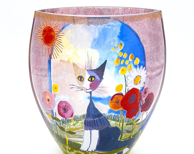Vintage Goebel Rosina Wachtmeister Luce Solare Cat Vase - Etsy