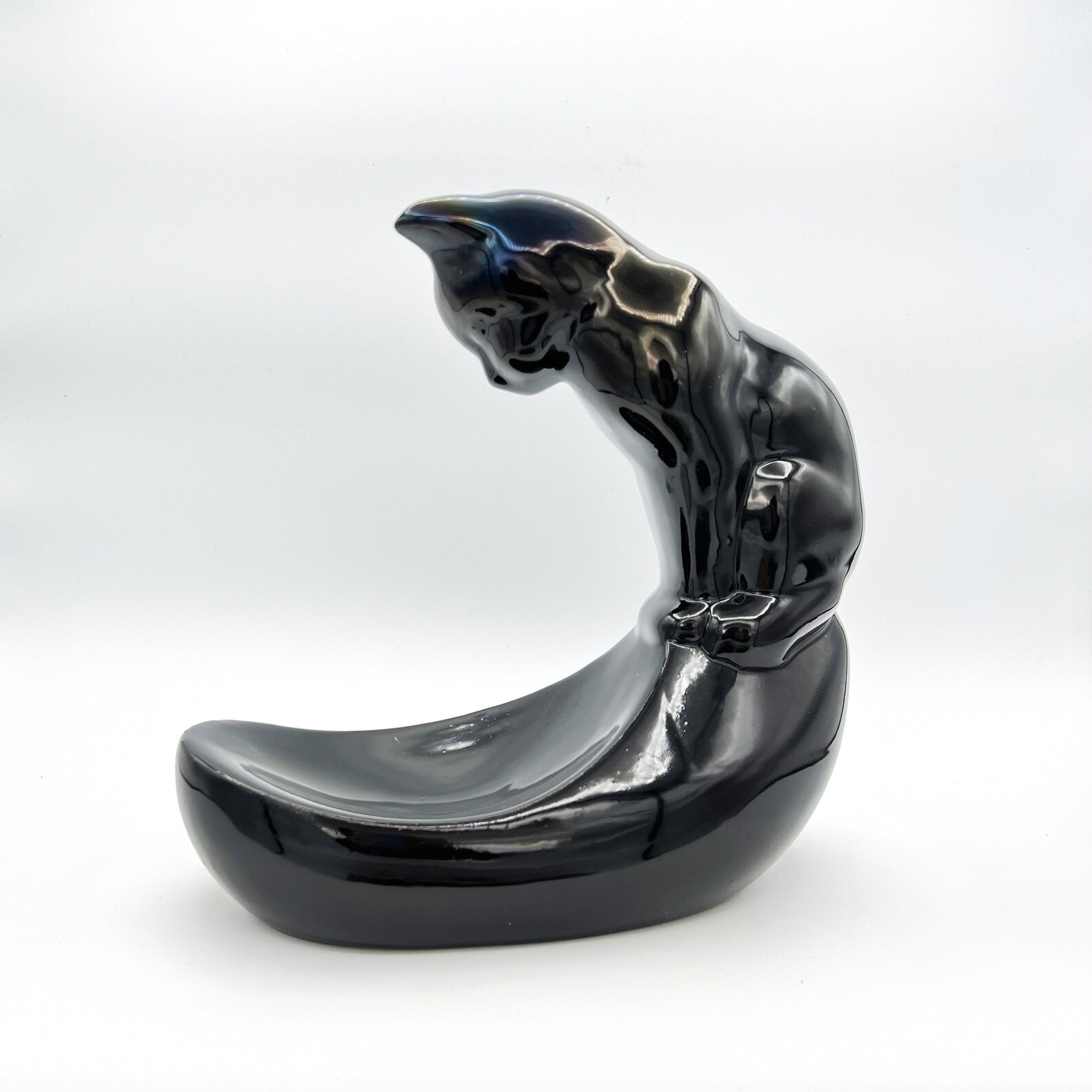 VINTAGE Royal Haeger Black Cat Sculpture Figurine Black Cat - Etsy