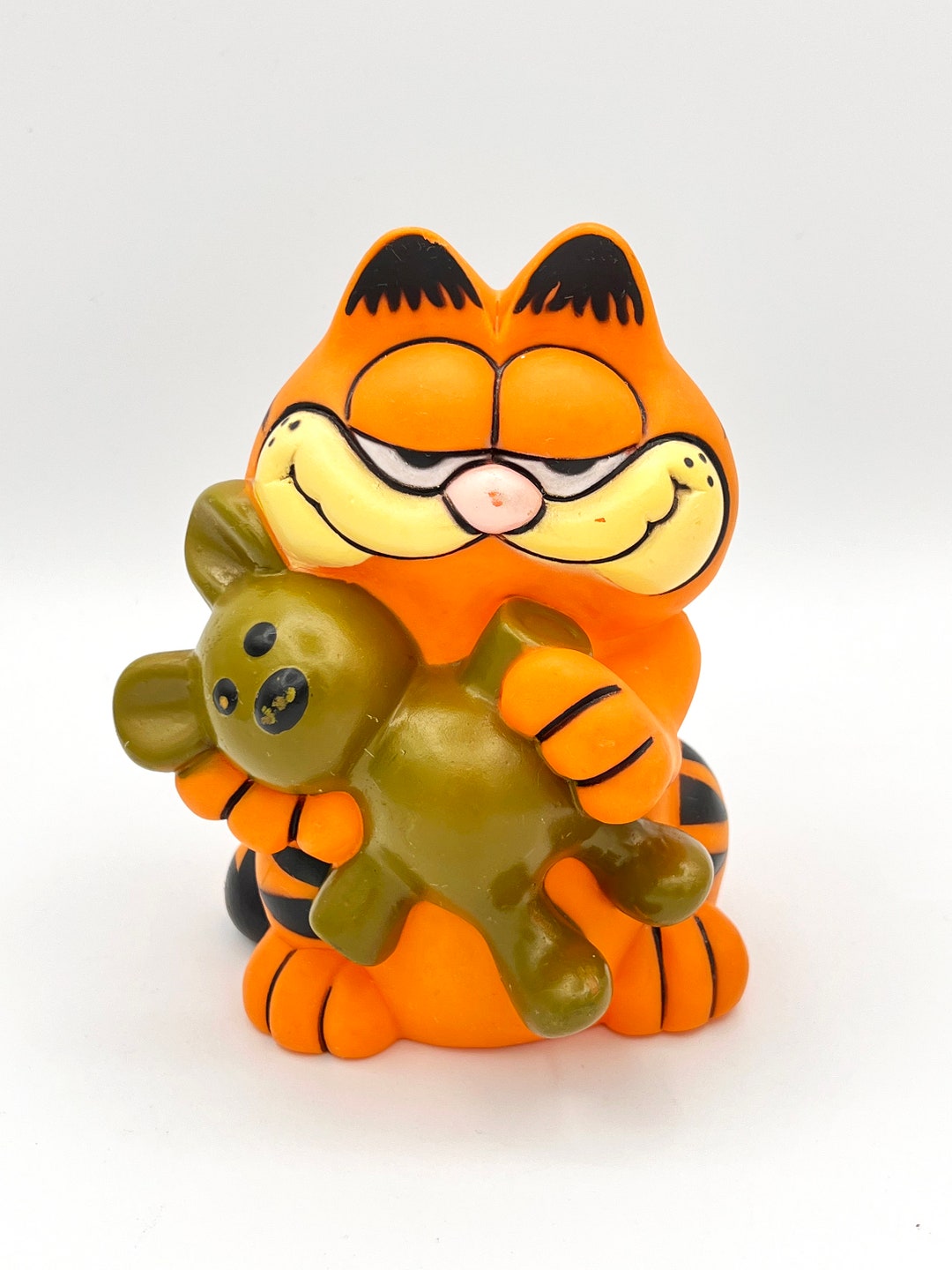 Vintage Garfield Piggy Bank 1981 Collectible Coin Bank as - Etsy