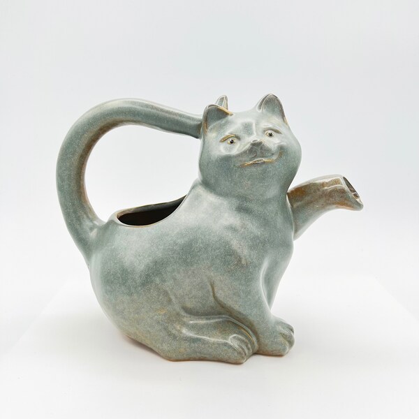 Cat Pitcher - Etsy