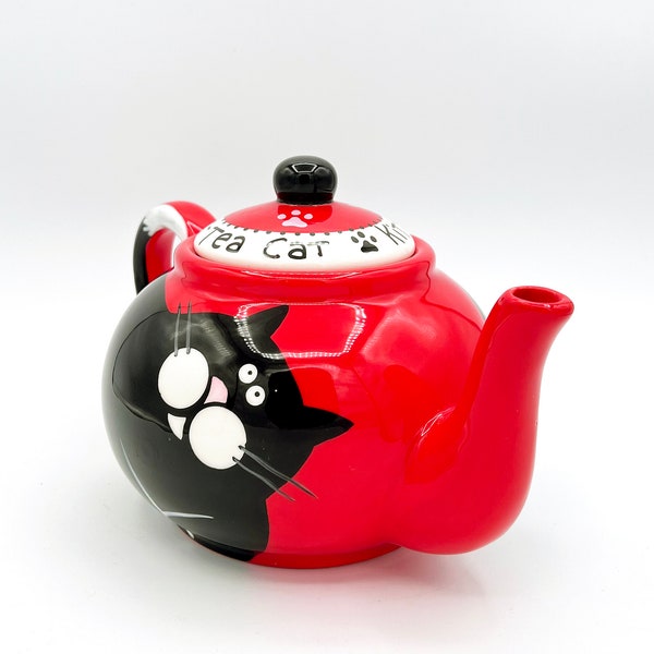 Cat Teapot - Etsy