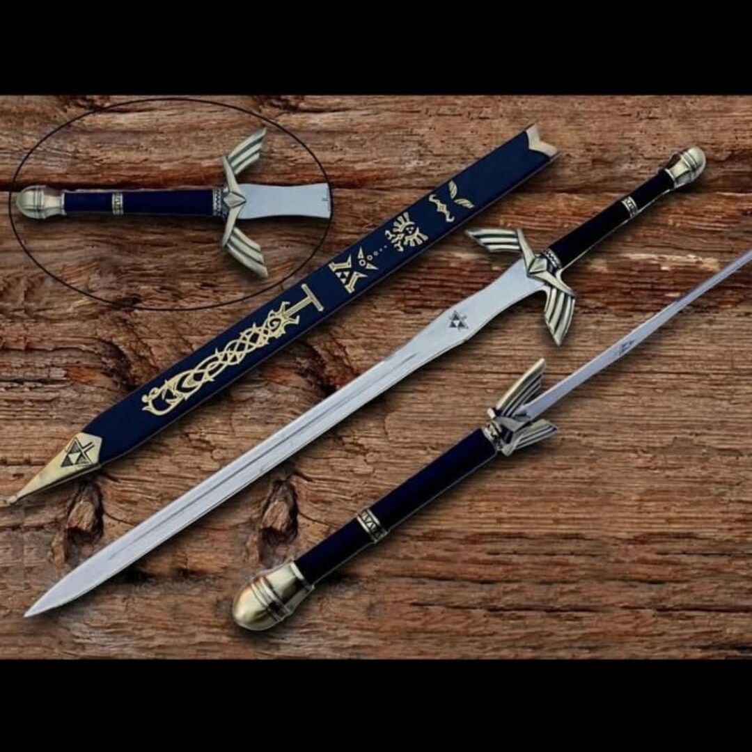 Hand Forged Stainless Steel Long Sword, Anime Sword, Master Swords ...