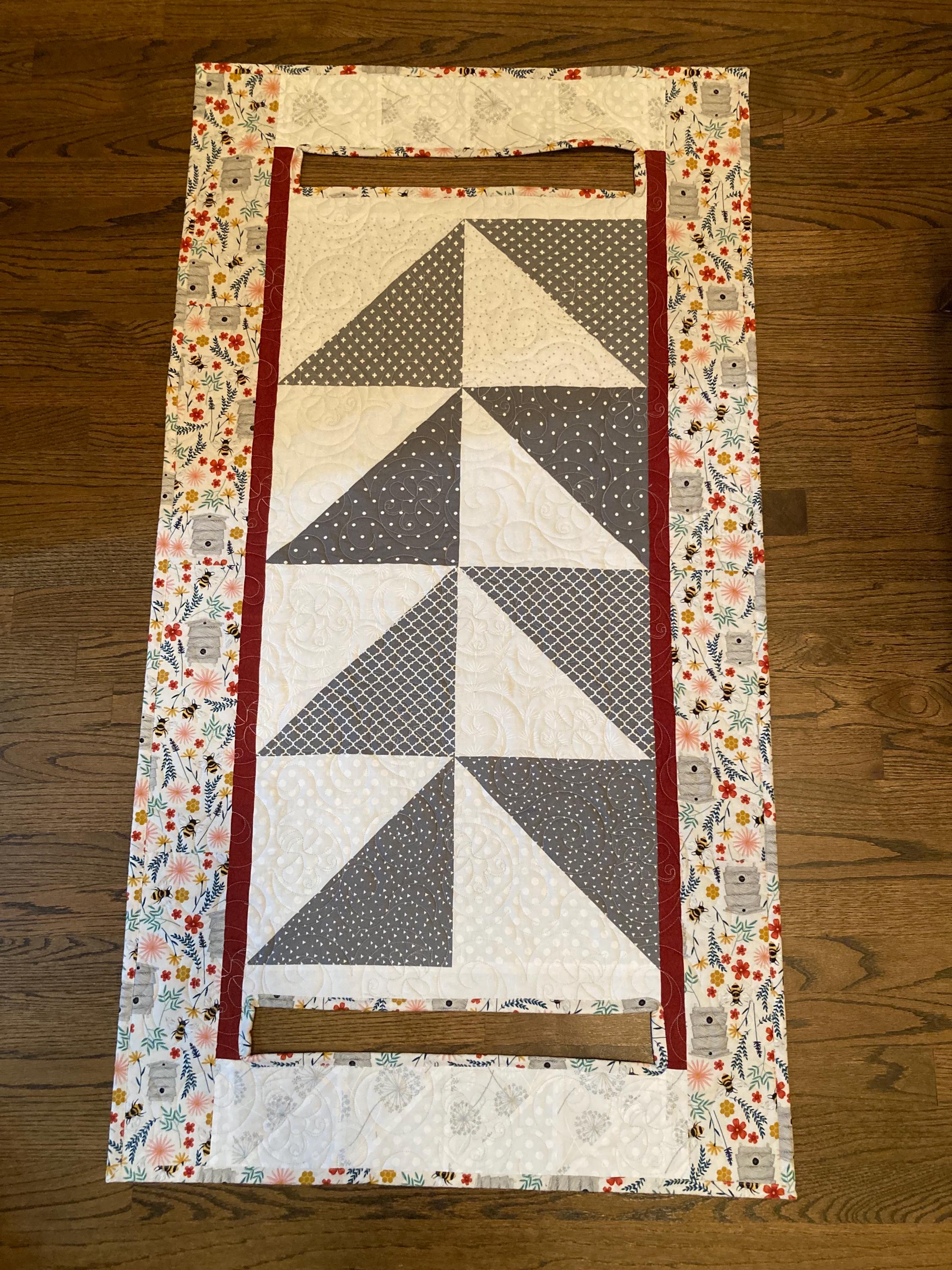 Golf Cart Seat Cover “bee Hive”. Handmade. Quilted With Flirty Bee ...