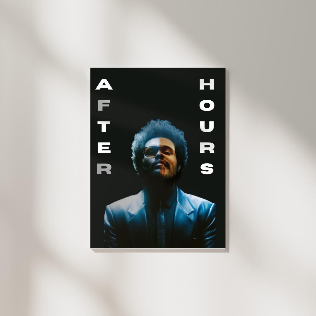 The Weeknd After Hours Poster - Etsy