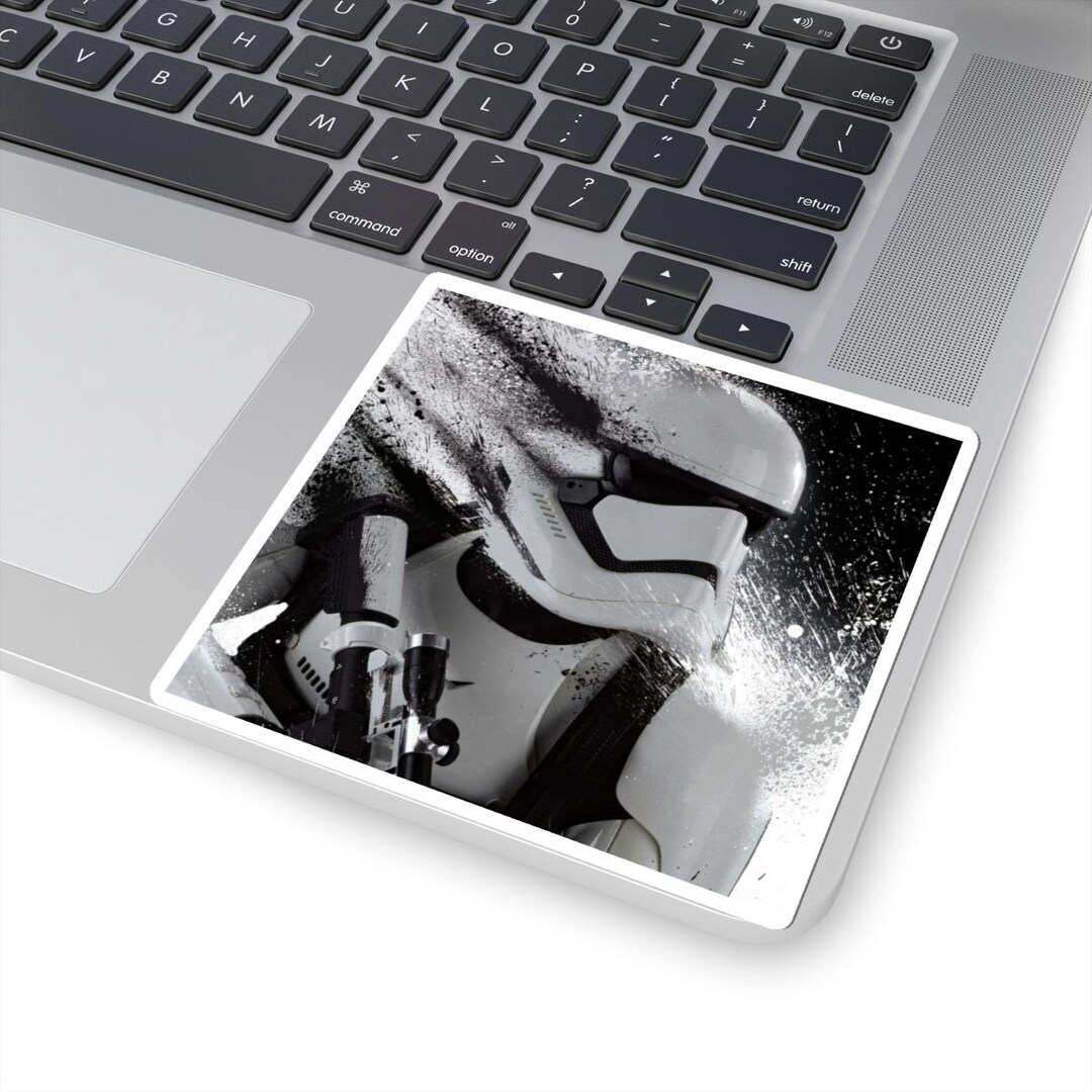Stormtrooper Vinyl Kiss-cut Sticker, Star Wars Laptop Decal - Etsy