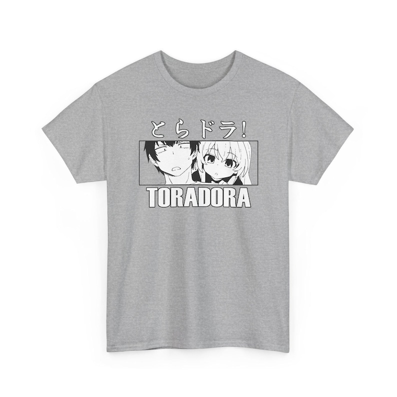 Toradora Anime Shirt, Taiga Aisaka & Ryuuji Takasu, Kawaii Anime T ...