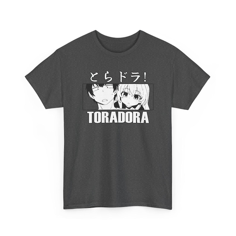 Toradora Anime Shirt, Taiga Aisaka & Ryuuji Takasu, Kawaii Anime T ...