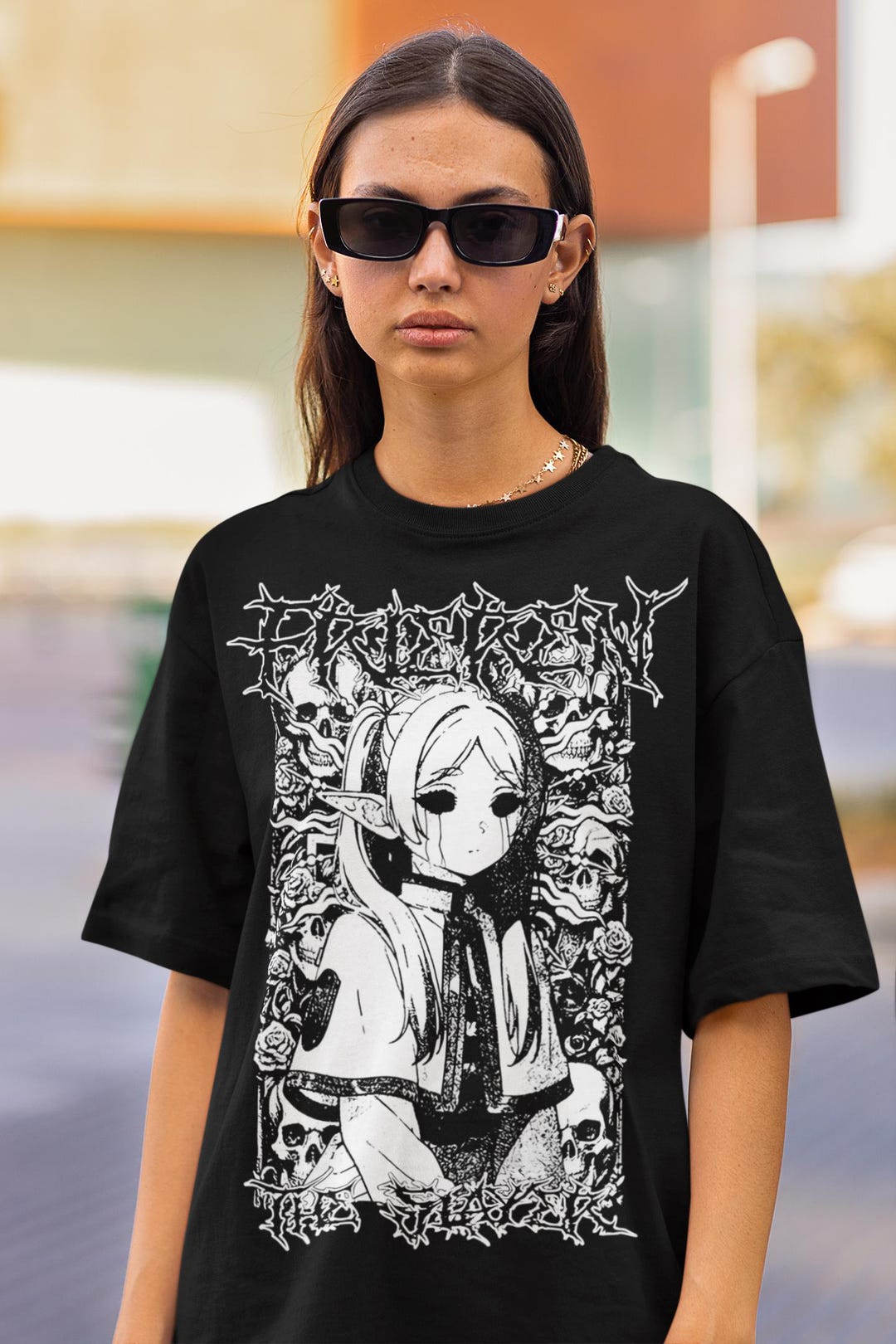 Anime Elf Mage Shirt, Fantasy Magic Graphic Shirt, Emotional Journey ...