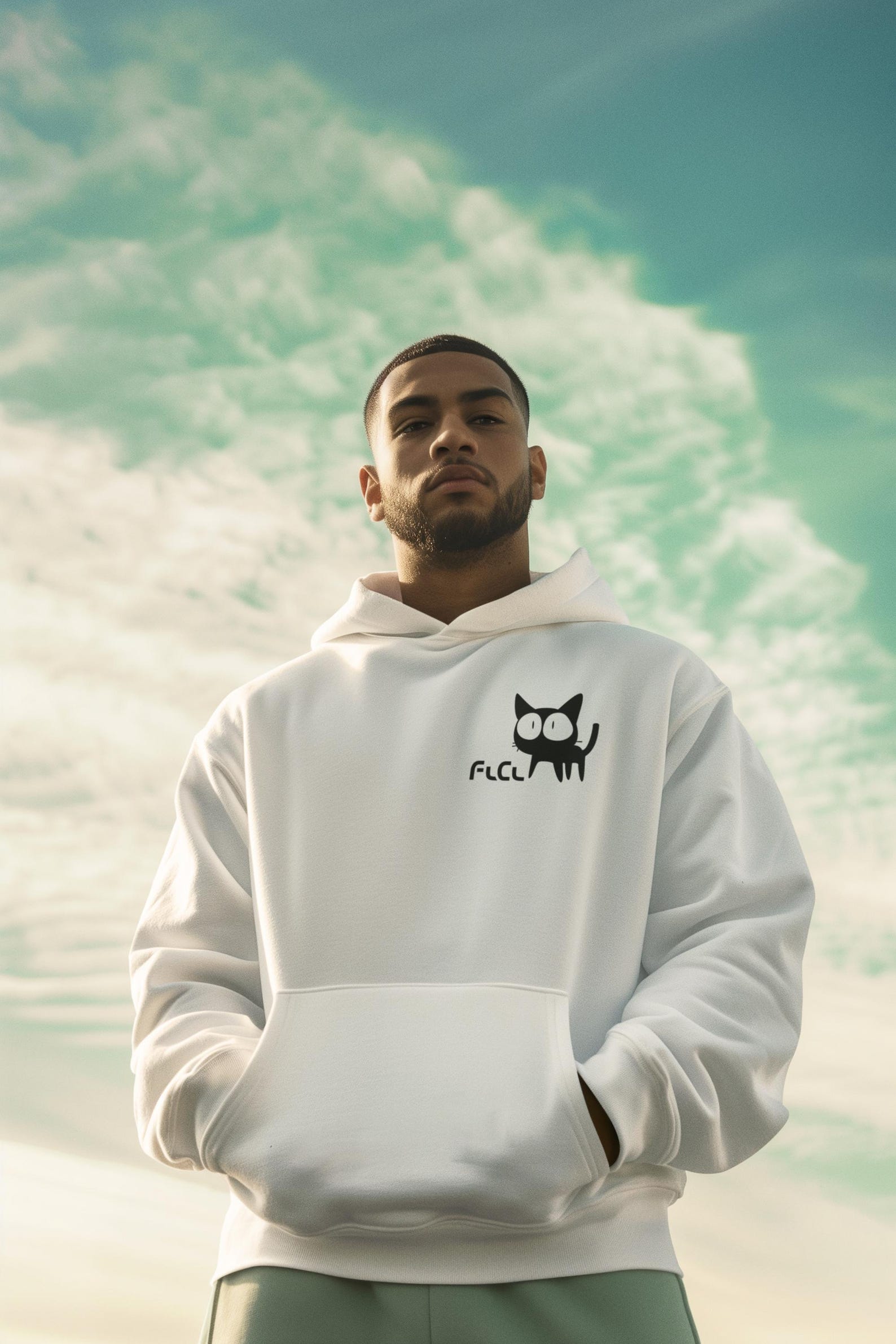 Unisex FLCL Anime Hoodie, Takkun Cat Shirt, Lord Canti Fooly Cooly ...