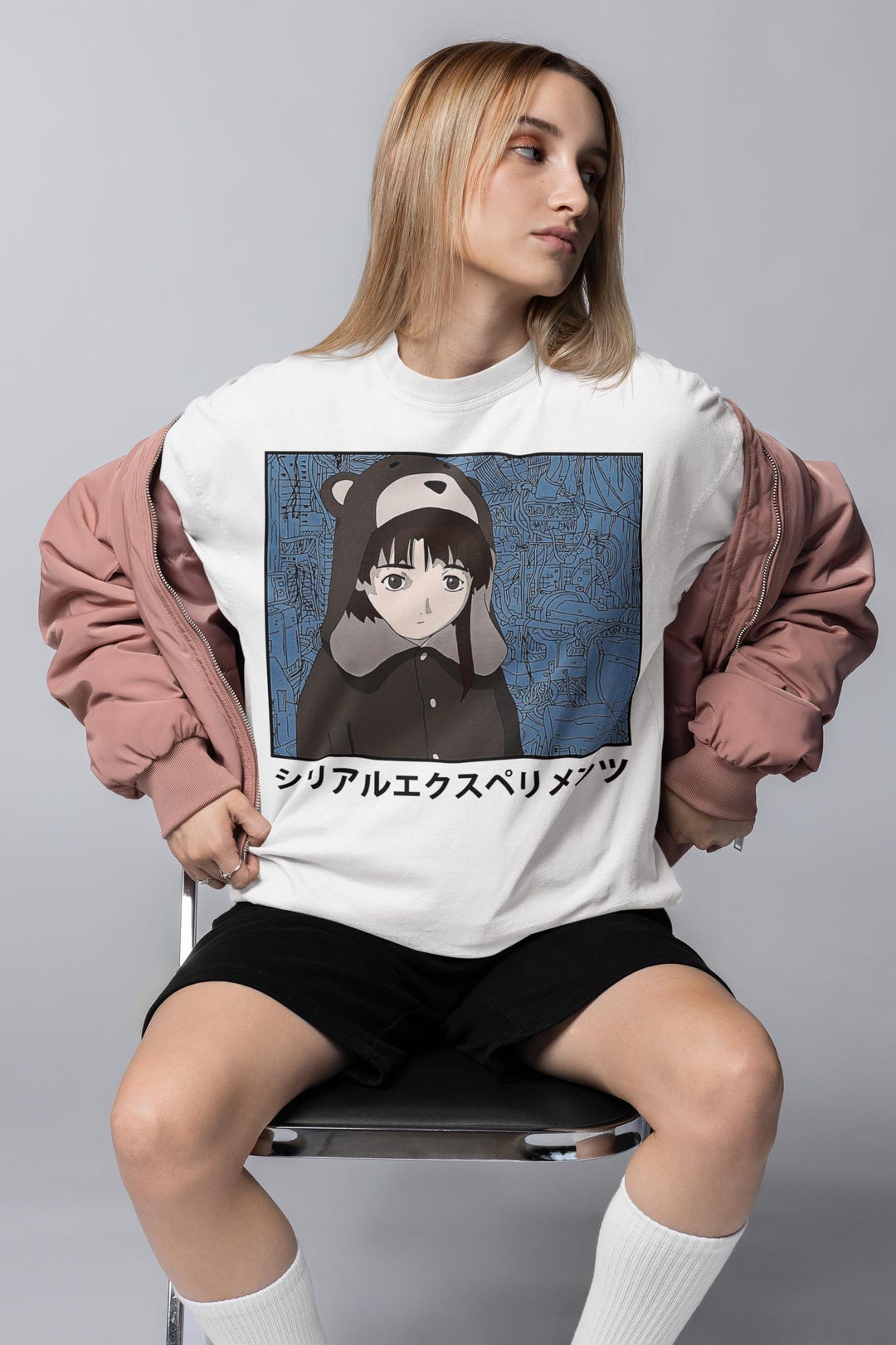 Retro Cyberpunk Anime Shirt, 90s Anime Vintage T-shirt, Otaku Ropa ...