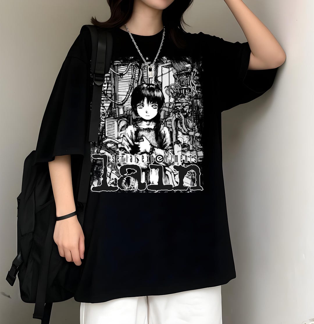 Retro Cyberpunk Anime Shirt, 90s Anime Vintage T-shirt, Otaku Ropa ...
