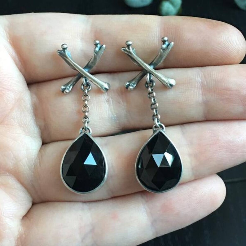 Mourning Earrings | Etsy