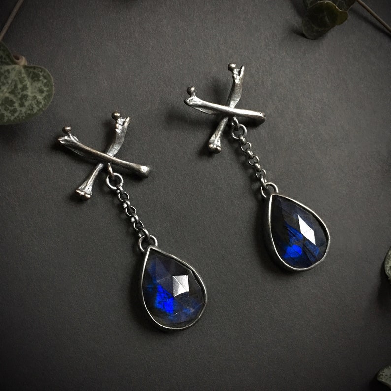 Mourning Earrings | Etsy