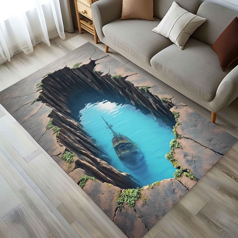 3d Rugs - Etsy