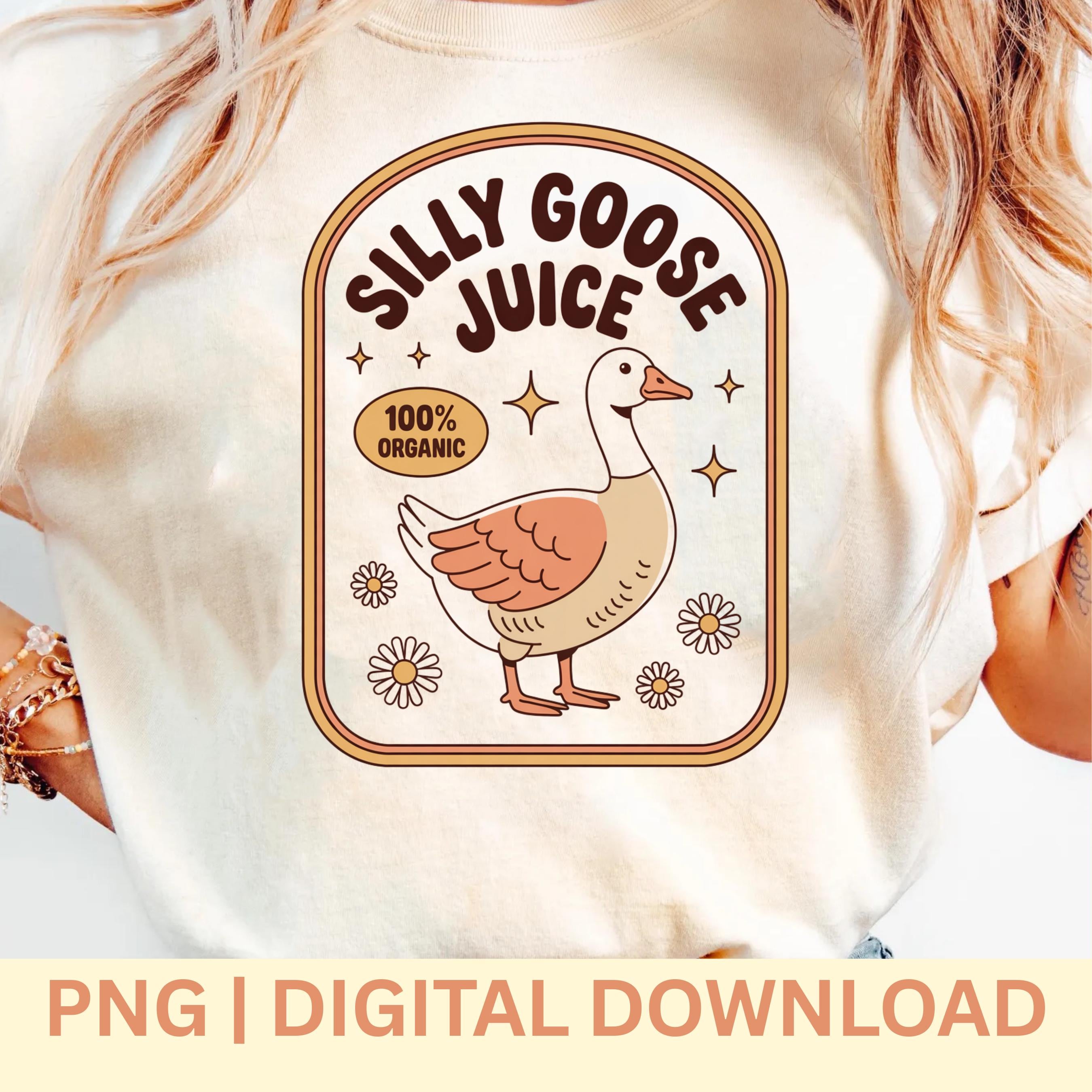 Silly Goose Juice PNG: Funny Quote Cup Label (digital Download) - Etsy
