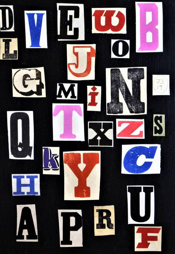 Cut Out Paper Letters - Etsy