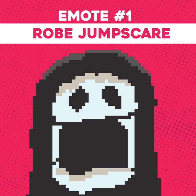 REPO Monster Pack – Animated Twitch Emotes (REPO Robe Jumpscare, Duck ...