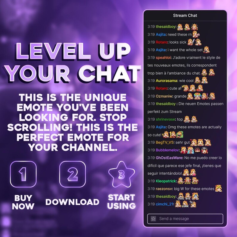 42 + 6 émoticônes animées Queen PNG et GIF pour streamers, Twitch ...