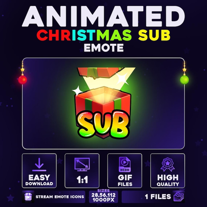 Animated Santa in Gift Box - 60+ Gift Ideas for 2025