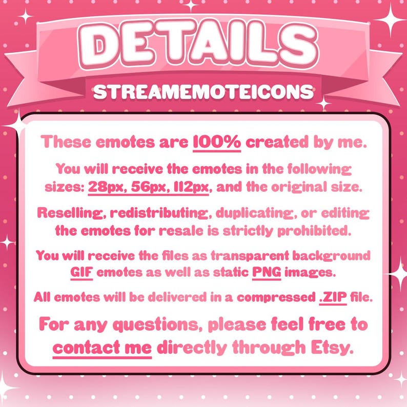Animated Pink Raid Emote for Twitch and Kick | Cute Kawaii Streaming ...
