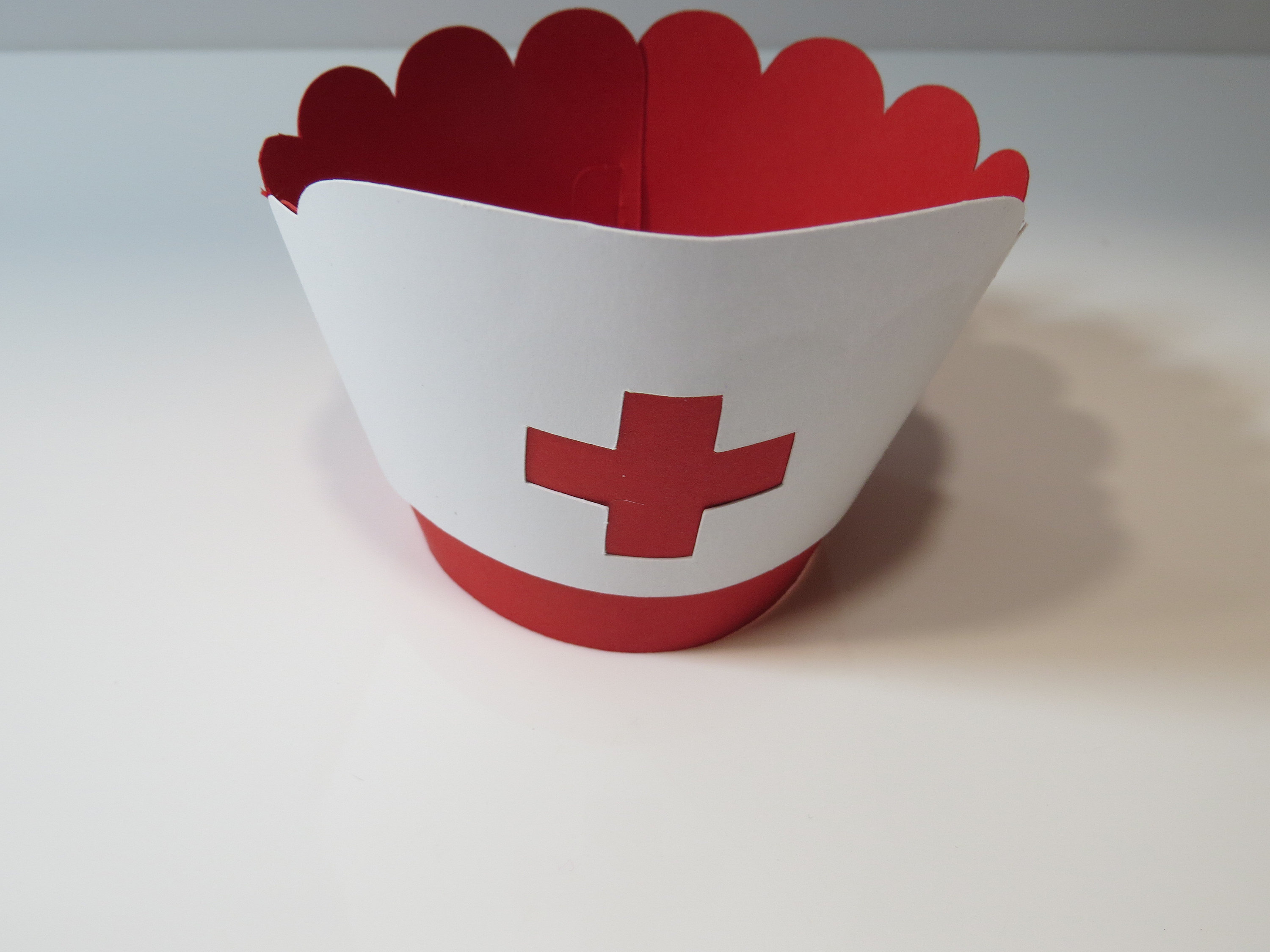 Nurses Cap Cupcake Wrapper's...set of 12 ...fully - Etsy