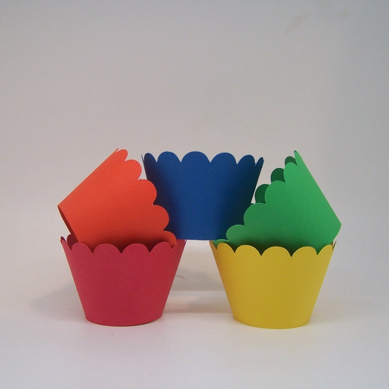 Carnival Cupcake Wrappers - Etsy