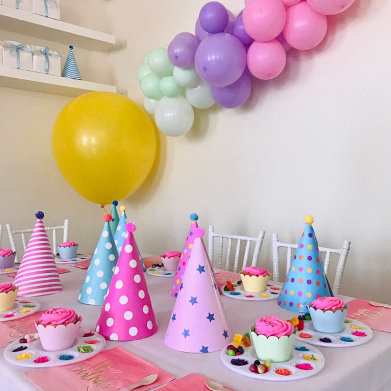 15 Pastel Rainbow Color Cupcake Wrappers..fully | Etsy